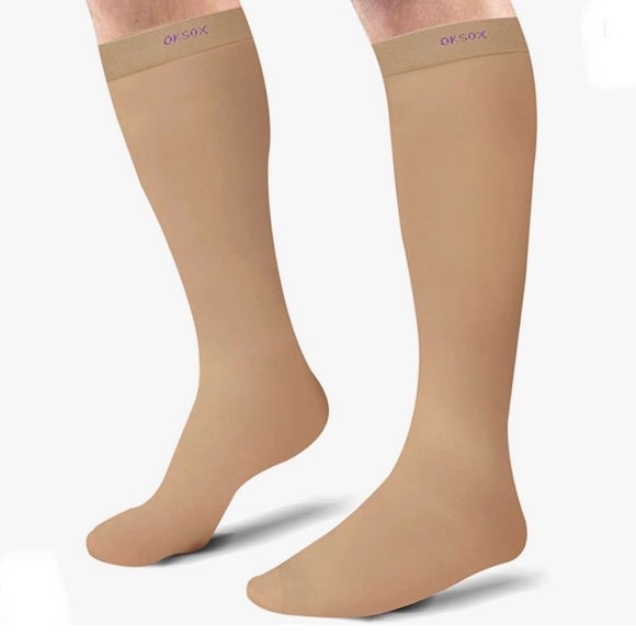 Other | Closed Toe Compression Socks Calf Knee High Compression Stock ...